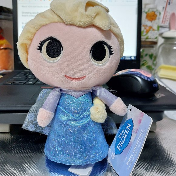 Disney | Toys | Super Cute Baby Plushies Frozen Elsa Plush Doll ...
